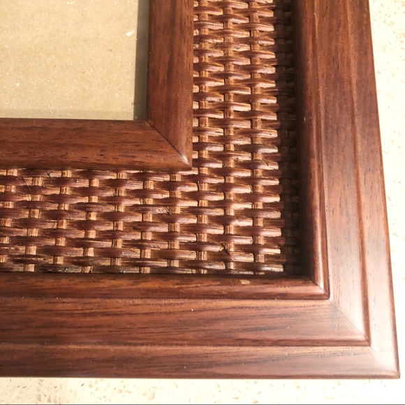 Accents | Wood Weaved Picture Frame | Poshmark